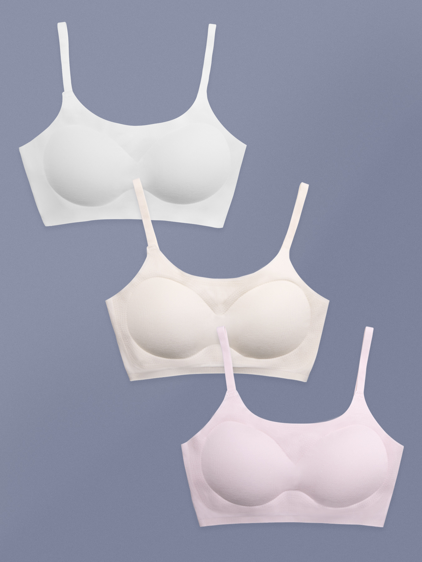 Girls Adjustable Shoulder Strap Bras Stretch Comfortable - Temu Ireland