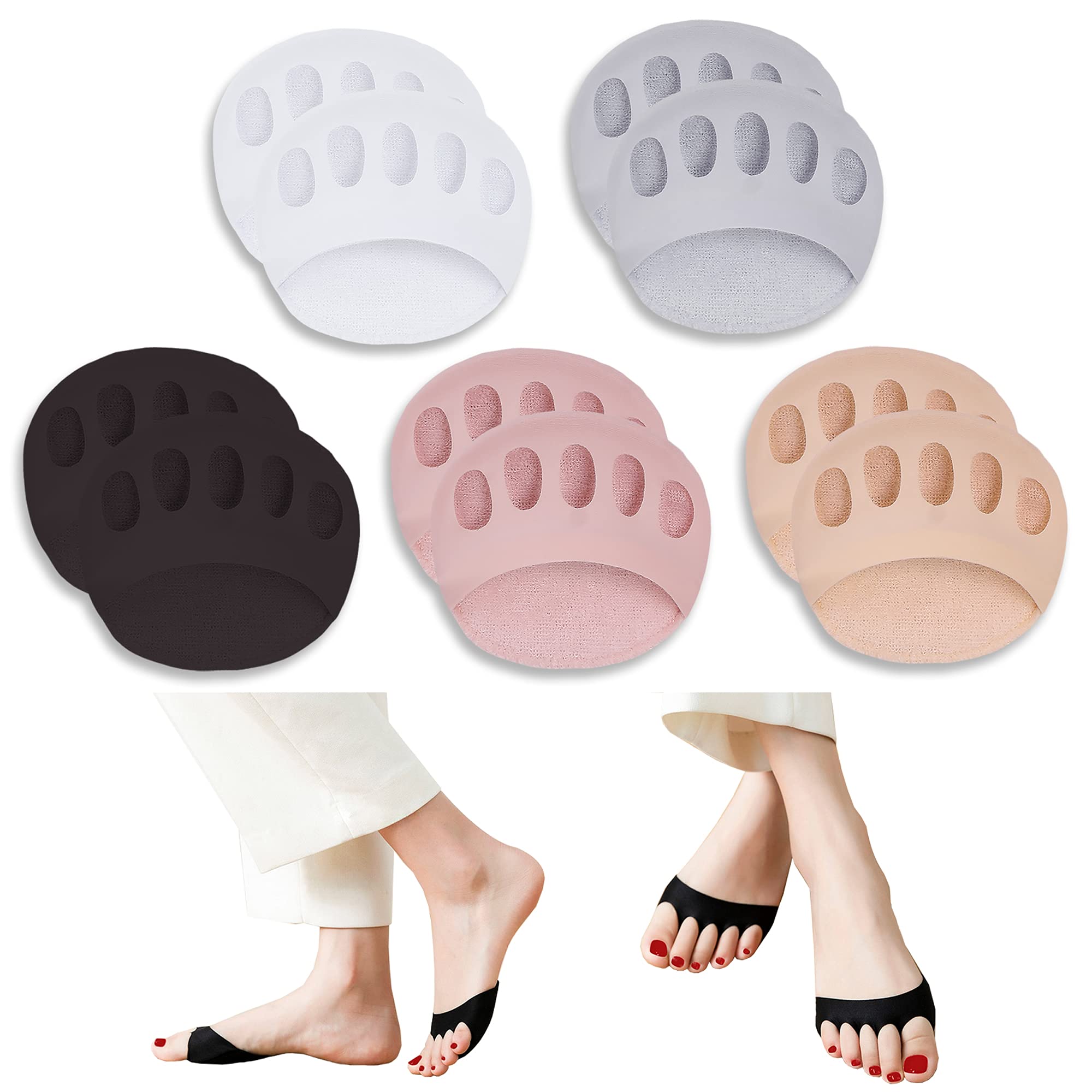 Foot Cushions Honeycomb Fabric Metatarsal Pads Invisible - Temu