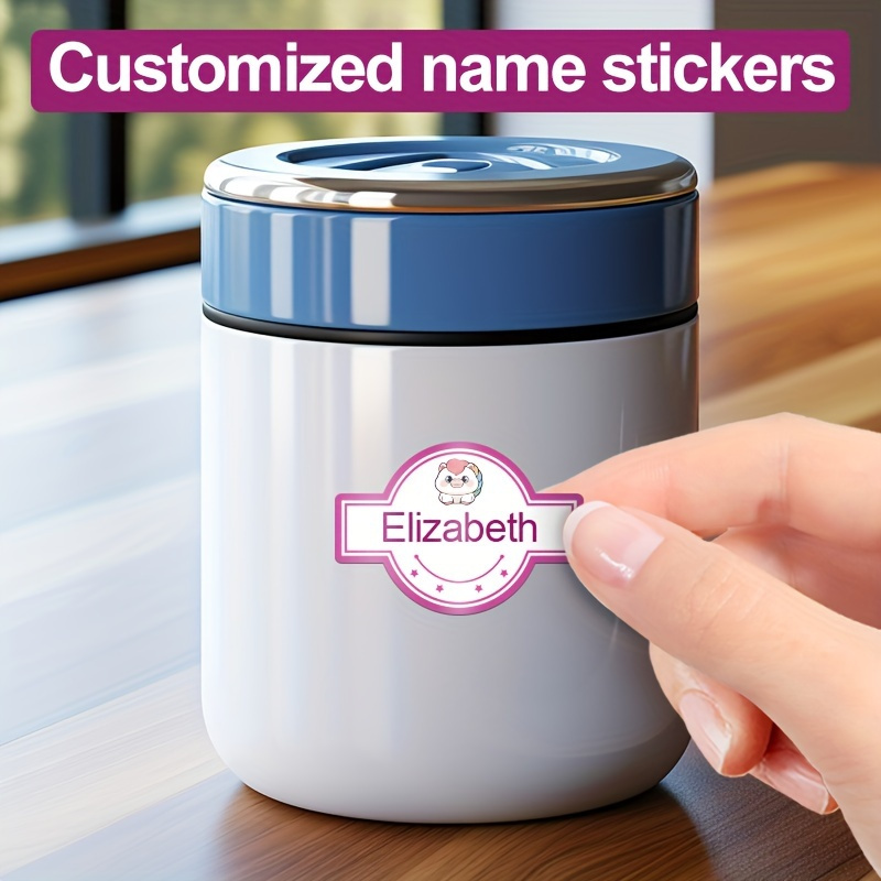 Custom Name Stickers Personalized Name Stickers Ultimate - Temu United ...