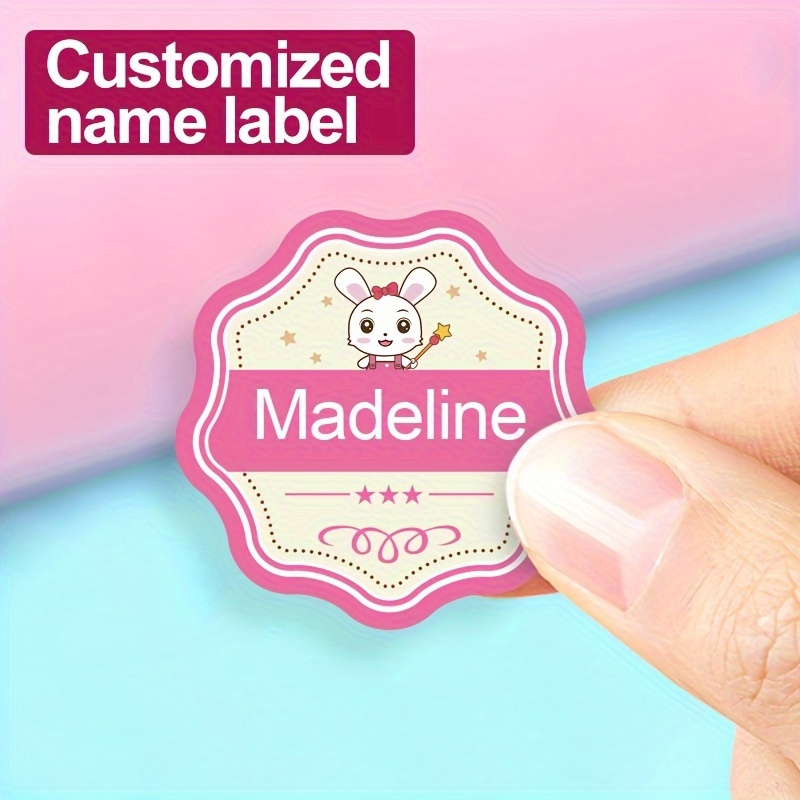 Deluxe Custom Name Labels School Supplies Streamline Office - Temu ...