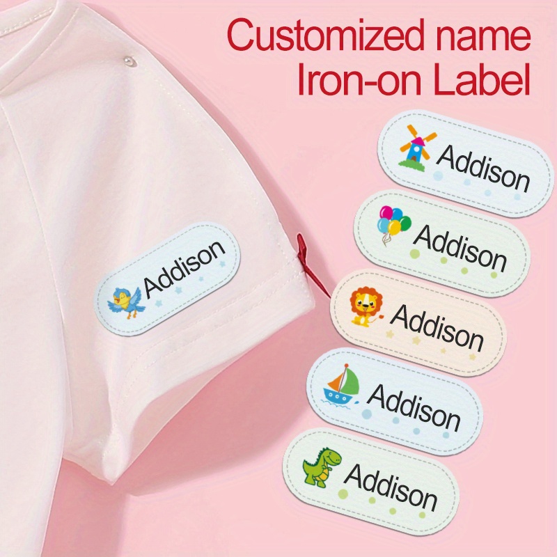 Custom Clothing Name Tags Sewable Ironable Waterproof Non - Temu United ...
