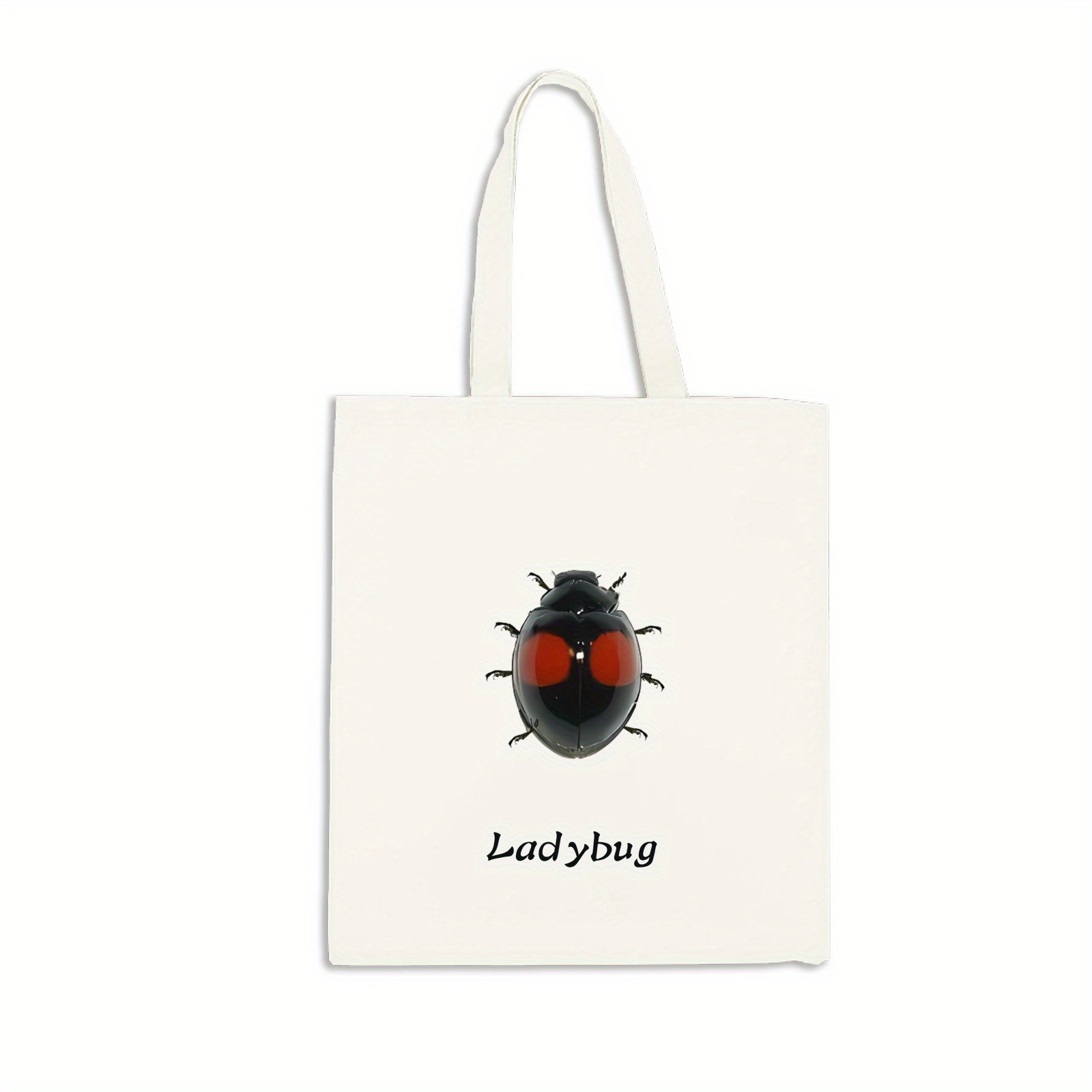 Men's Customized Dot Ladybug Canvas Bag - Temu United