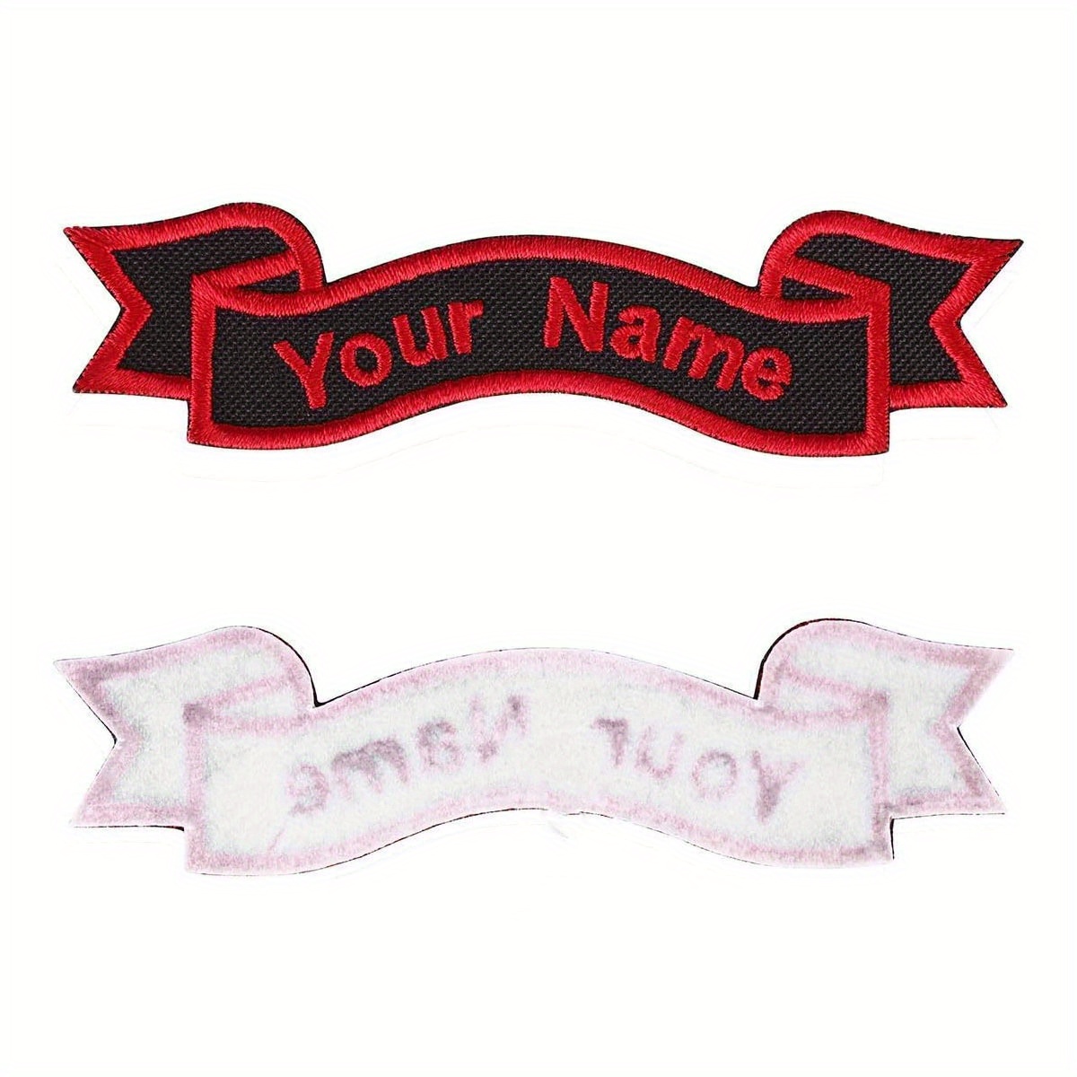 Fashion Iron Personalized Embroidered Name Patch Men Size - Temu Ireland