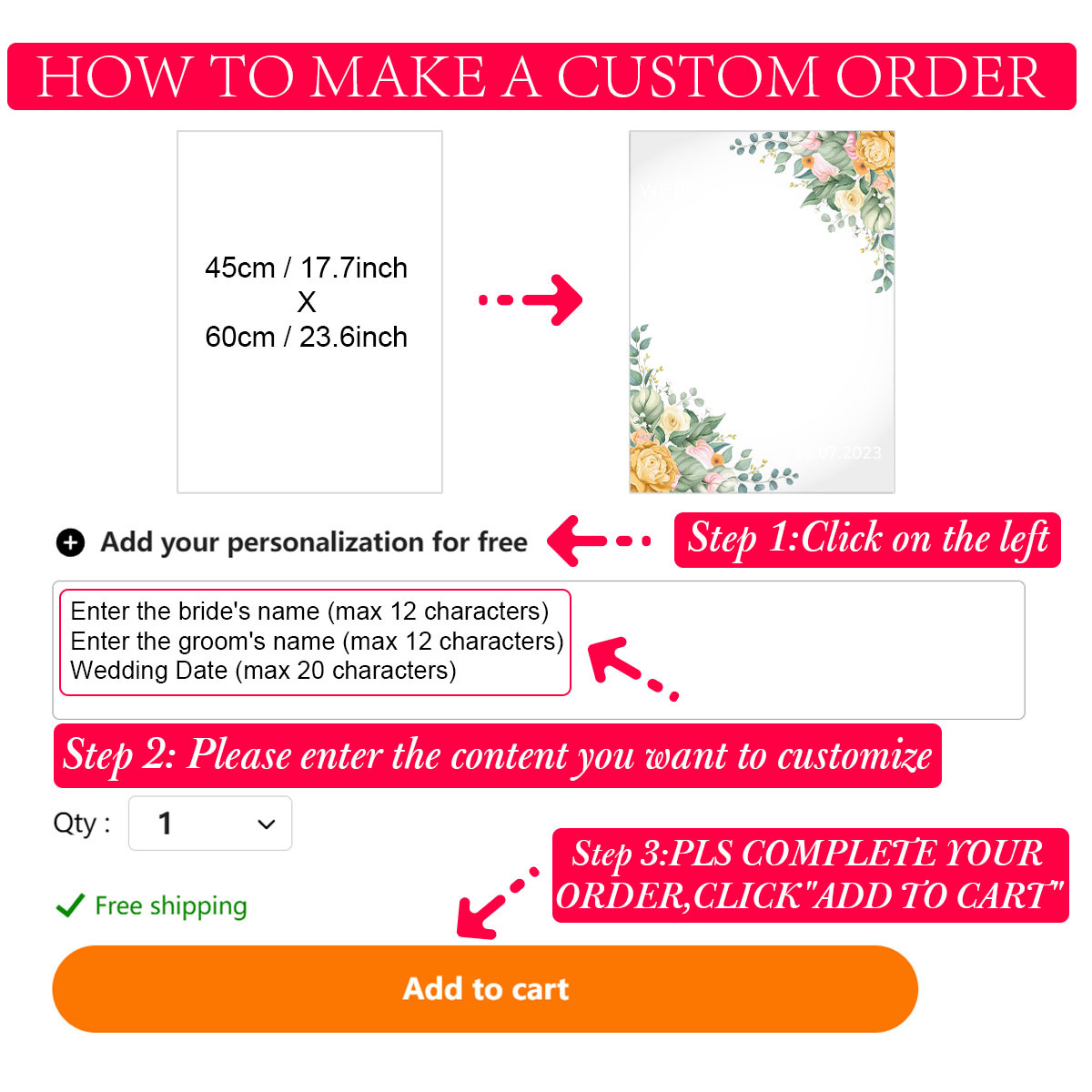 Custom Acrylic Wedding Sign Acrylic Wedding Welcome Sign - Temu