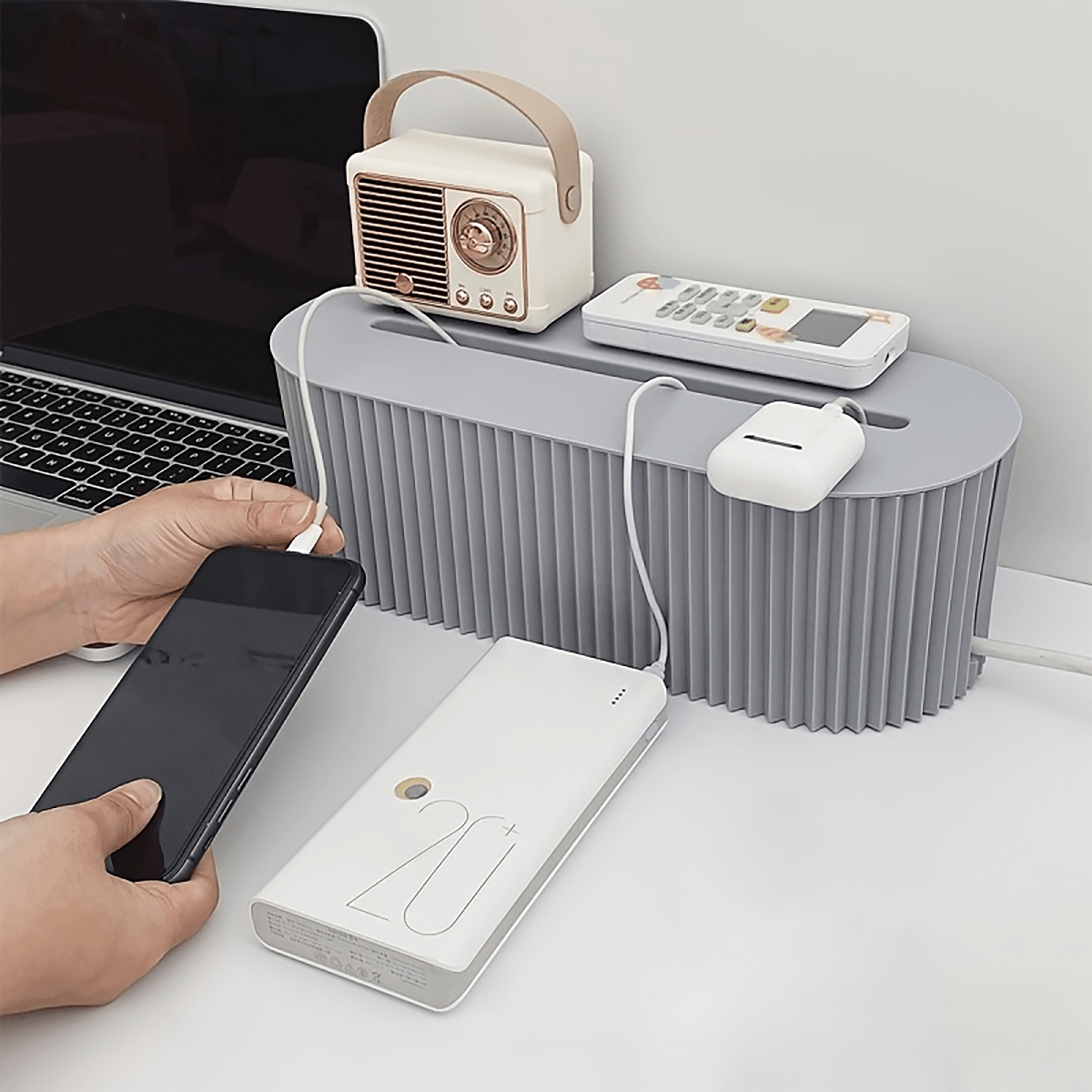 cable storage box lid high capacity space - Temu South Africa