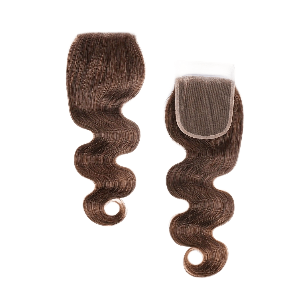 4x4 lace closure body wave dark brown t1b/27 - Temu Australia