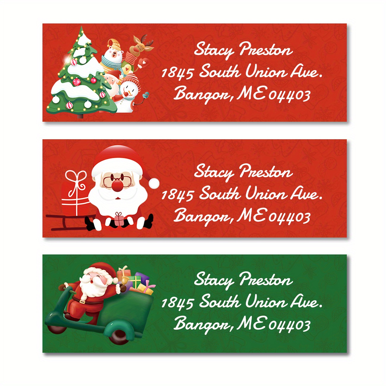 Customized] Personalized Return Address Labels Multiple - Temu Australia