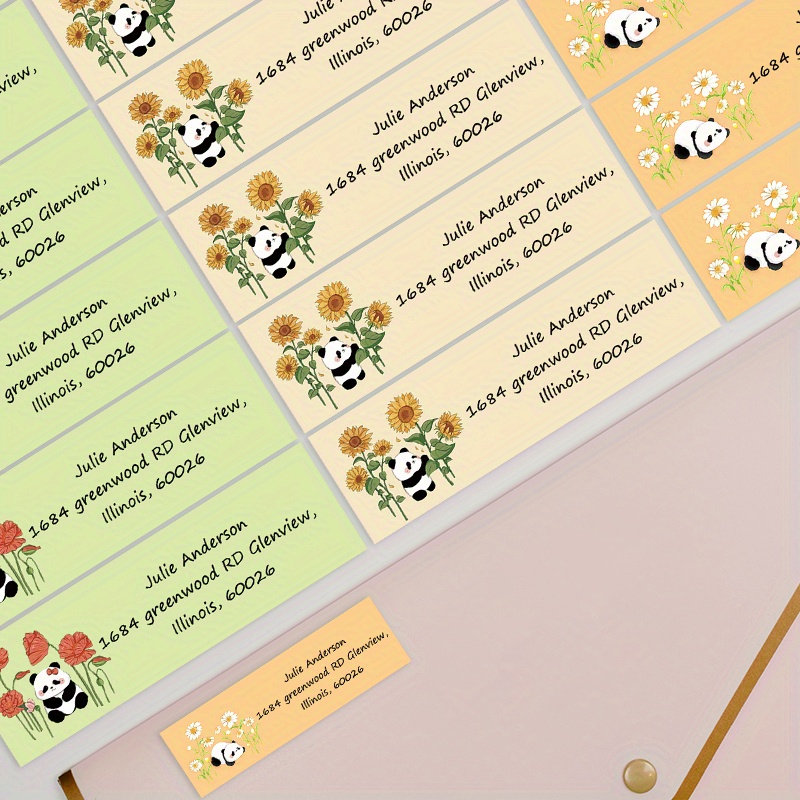 Customized] Personalized Return Exchange Address Labels - Temu