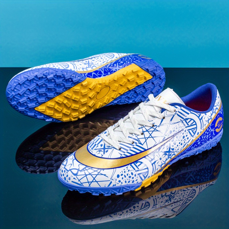Mens Low Top Turf Football Boots Professional Outdoor Anti Skid ...