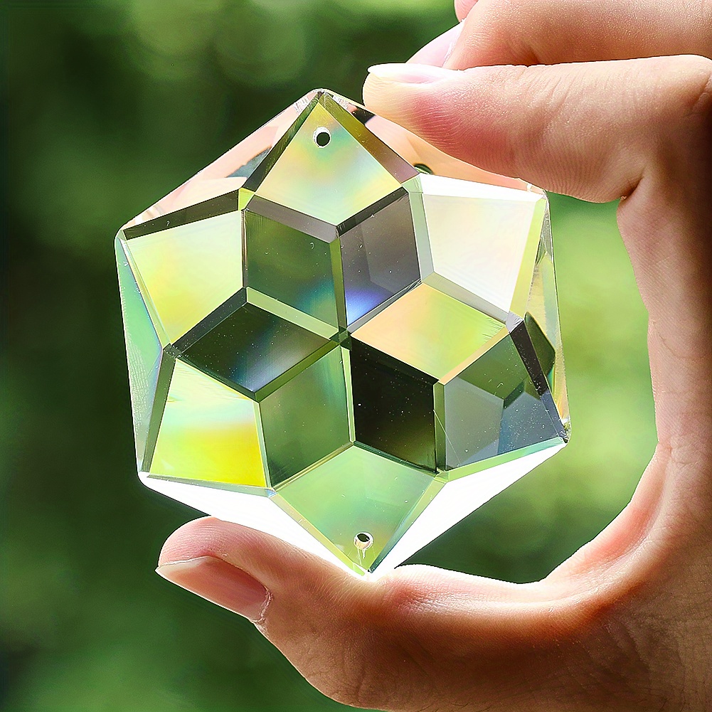 Hexagram Shield David Crystal Feng Shui Chandelier Pendant - Temu New ...