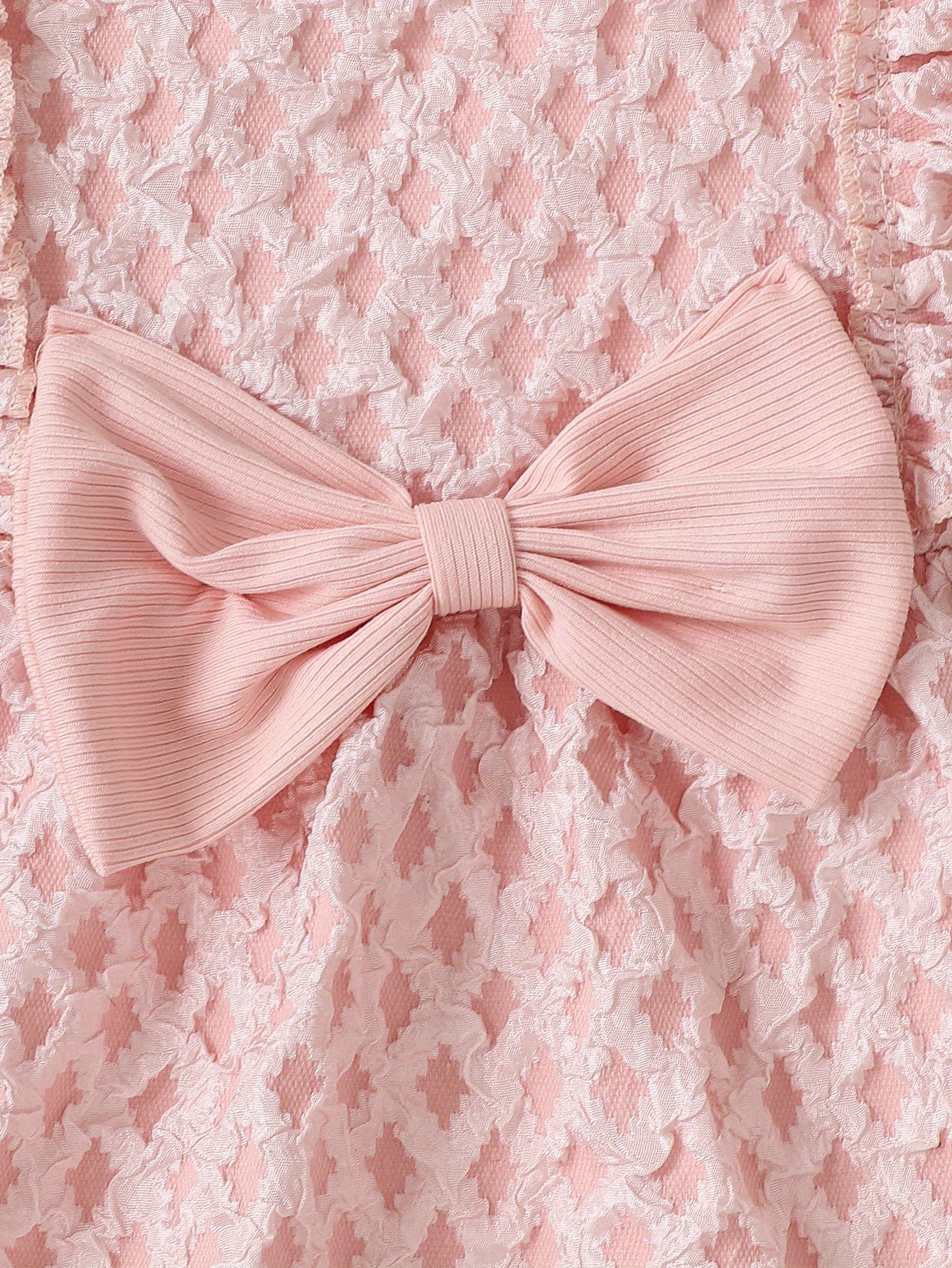 Baby Girl Long Sleeve Textured Dress Toddler Girl Cute - Temu Netherlands