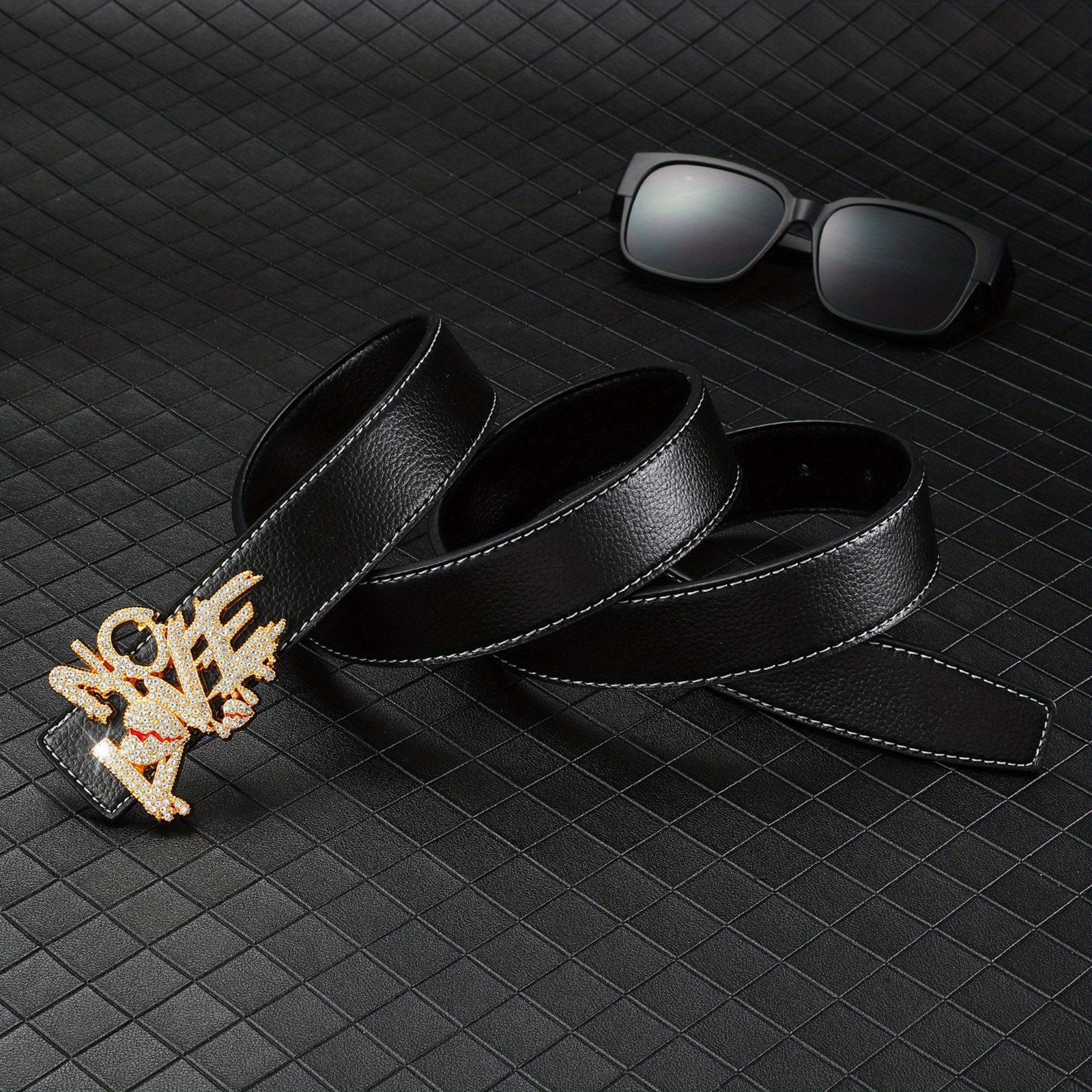 1pc ター no love バックルメンズベルト、ギフトに最適 | temu Temu Japan