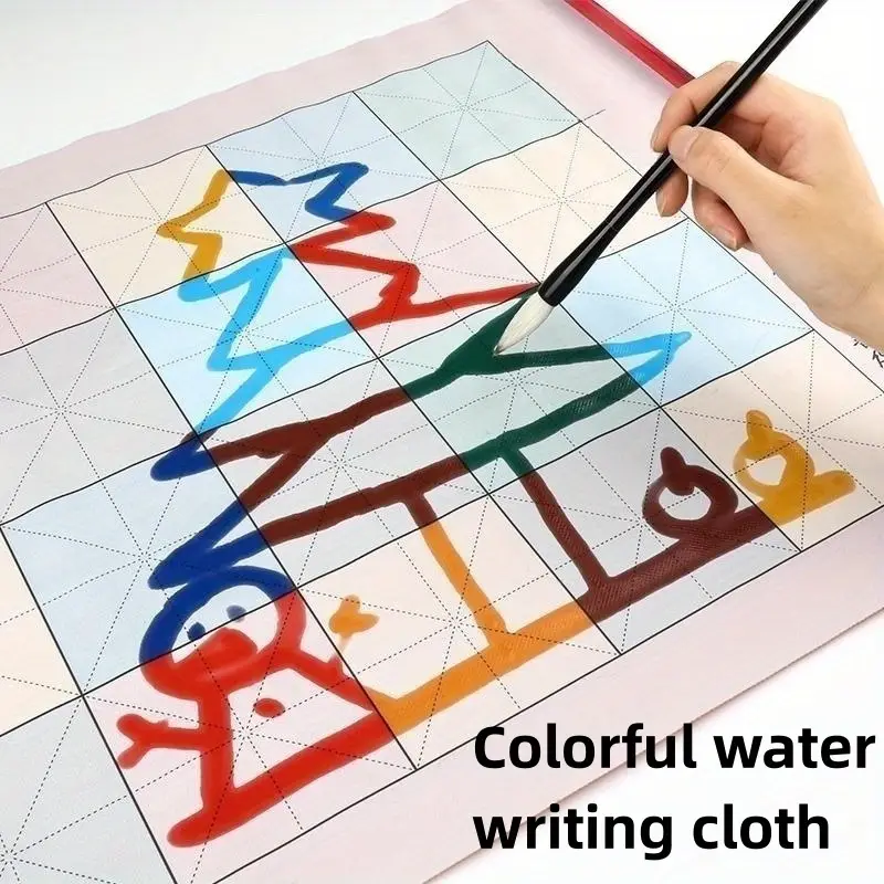 학생용 색수 필기구 깨끗한 물 서예 붓 포스트 미그 초급 연습 반복 복사수 소프트 펜 필기구 특수 마법수 필 Temu