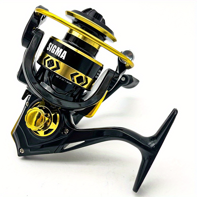 1000r-7000r Series Fishing Reel, 5.2:1 Gear Ratio Metal Spinning Reel ...