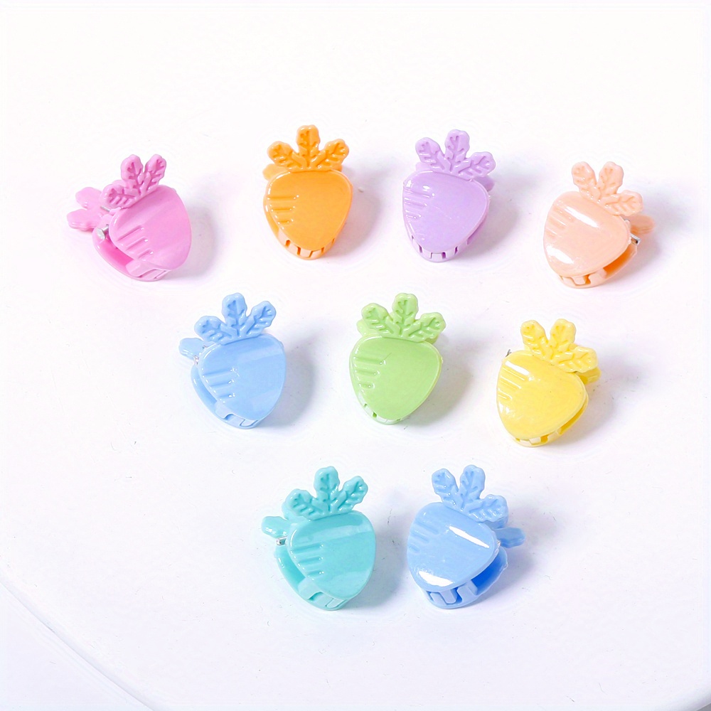 Mini Carrot Grab Clips Set Sweet Cute Summer Fresh Side - Temu New Zealand