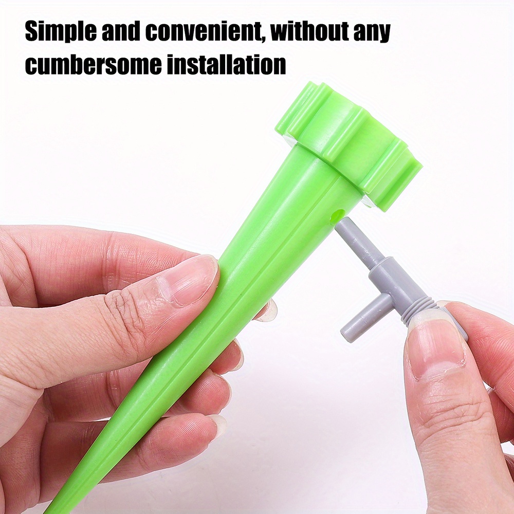 Self Plant Watering Spikes Effortless Drip Irrigation System - Temu ...