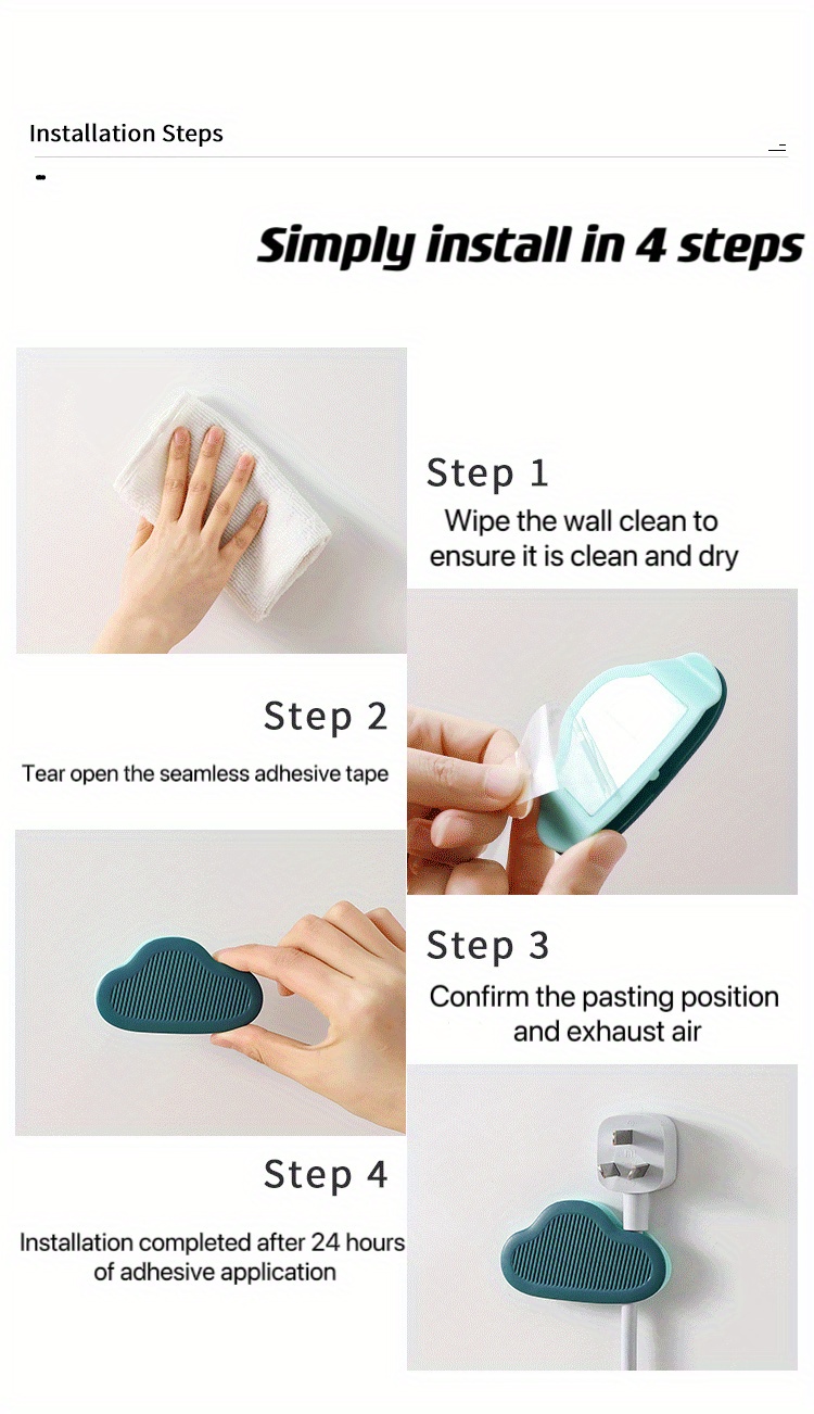 plug hook hook cord holder wire - Temu New Zealand