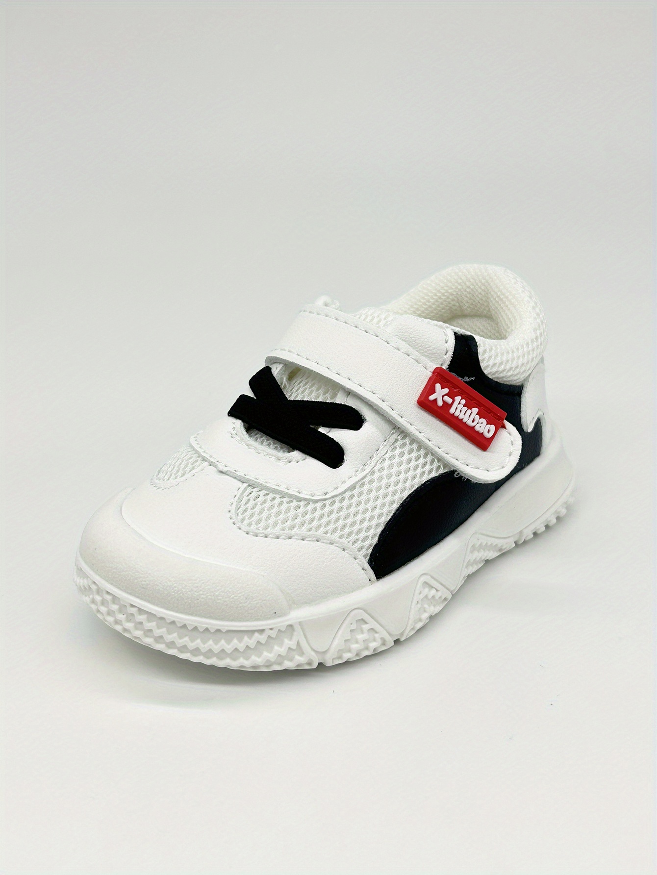 Casual Comfortable Mesh Sneakers With Hook And Loop Fastener - Temu New ...
