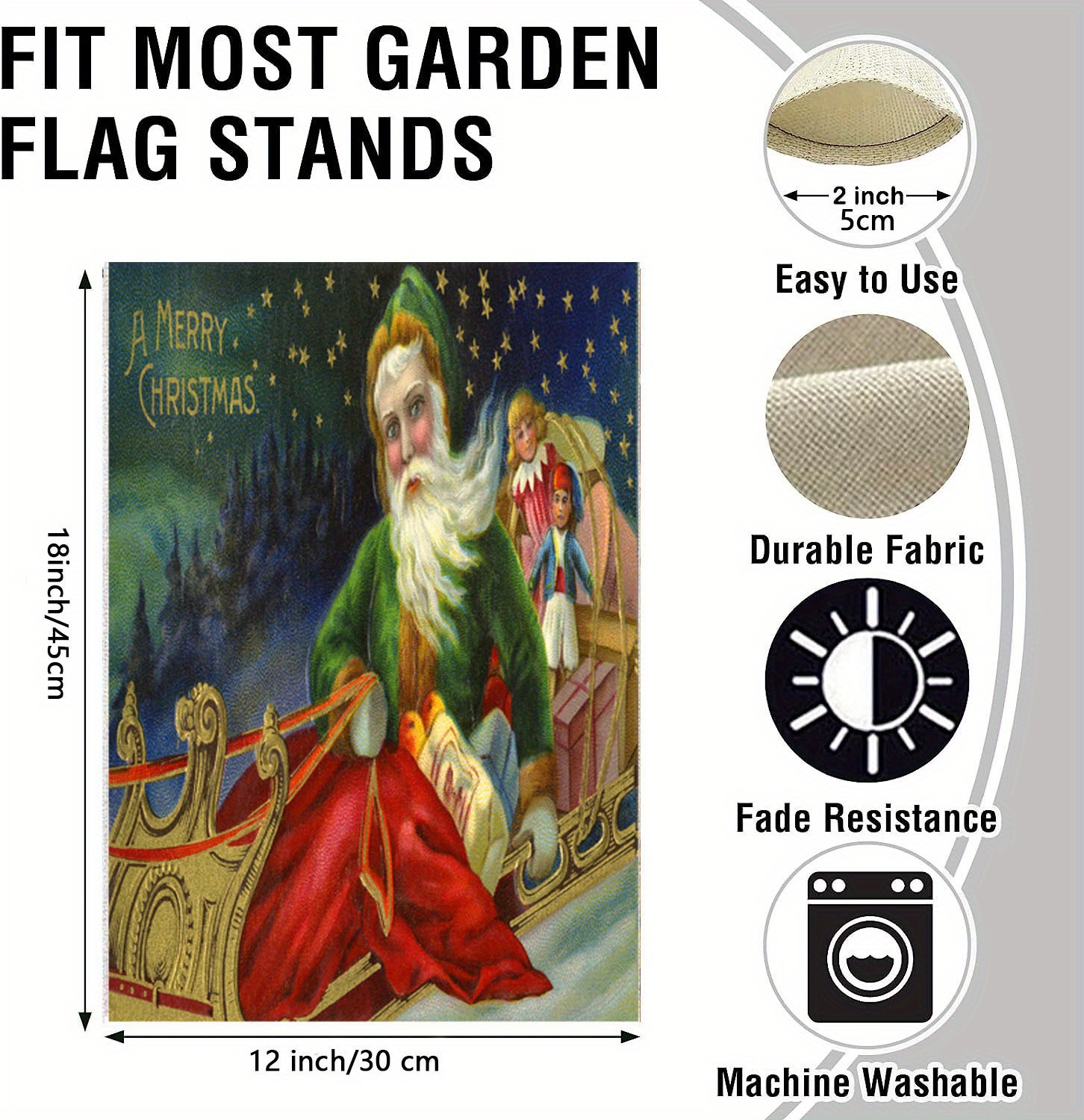 Garden Flags Christmas Yard Decorations Outdoor Garden - Temu Canada