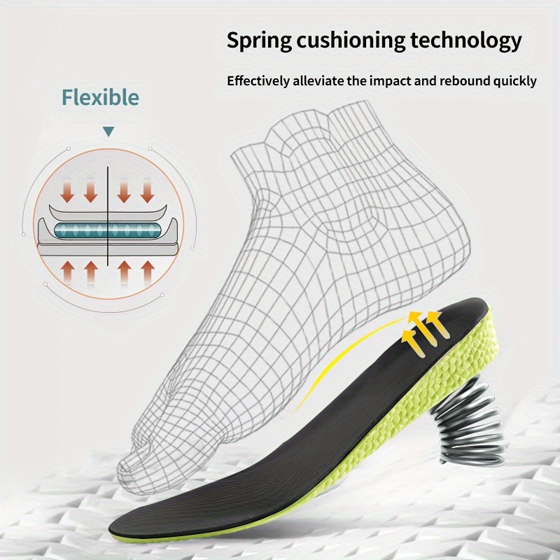 Invisible Height Increase Insoles Memory Foam Sole Pads - Temu Australia