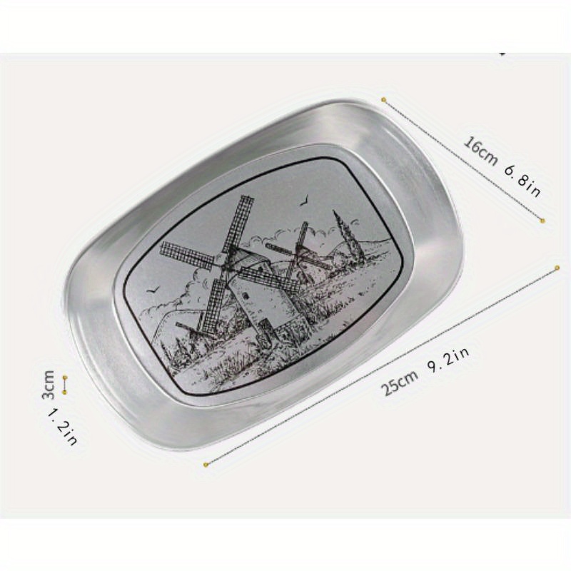 Vintage Outdoor Camping Tray Fruit Trays Rectangle Serving - Temu ...