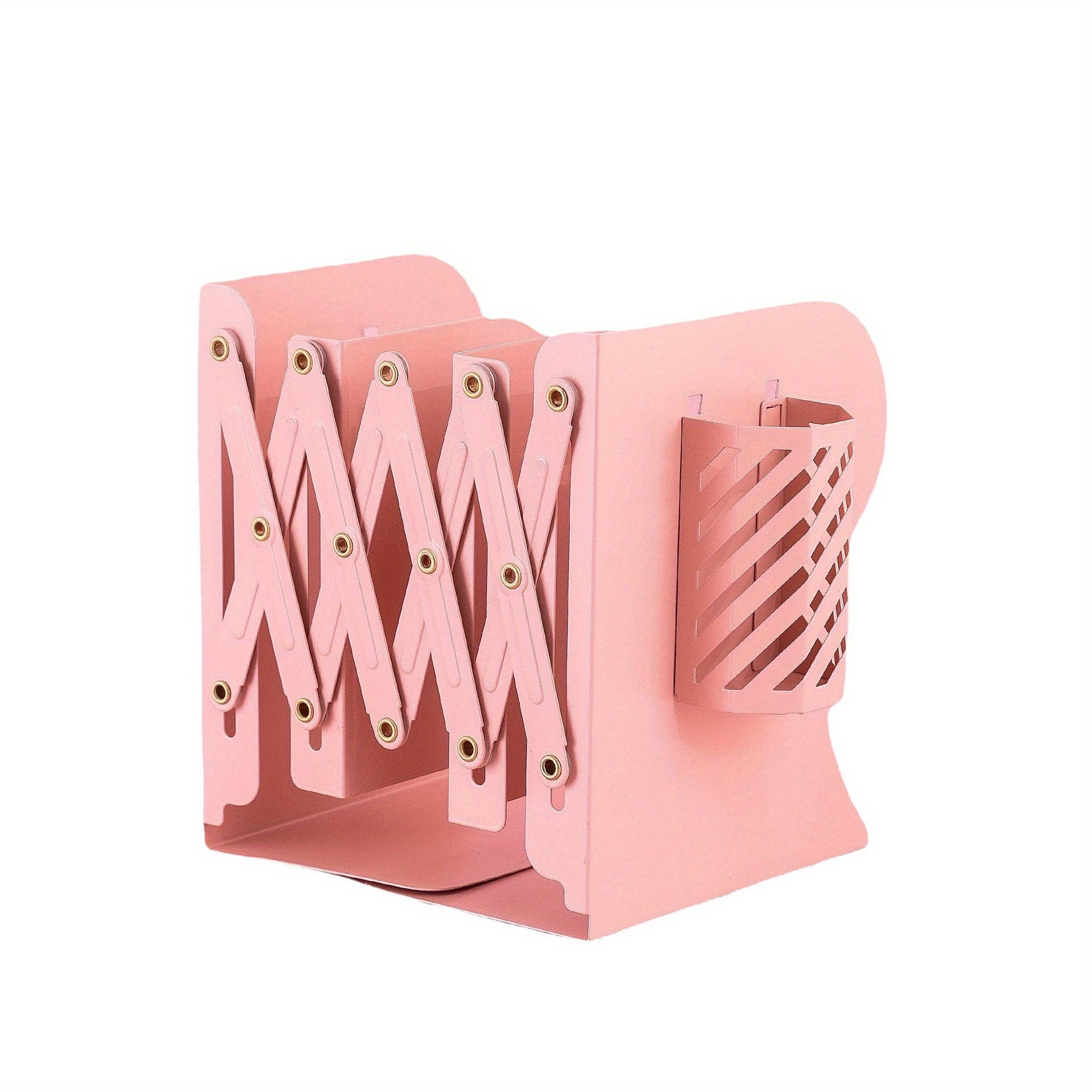 Stretch Folding Pen Holder Book Standing Desktop - Temu Australia