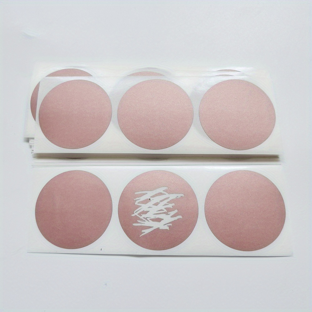 Diameter Round Rose Golden Scraping Film Stickers Scraping - Temu ...