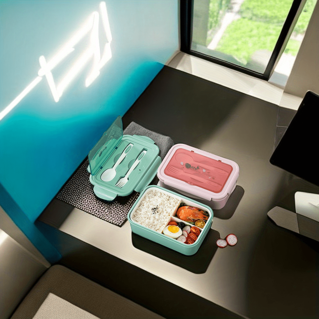 Microwave Oven Heating Lunch Box Bento Box Rectangular Fruit - Temu ...