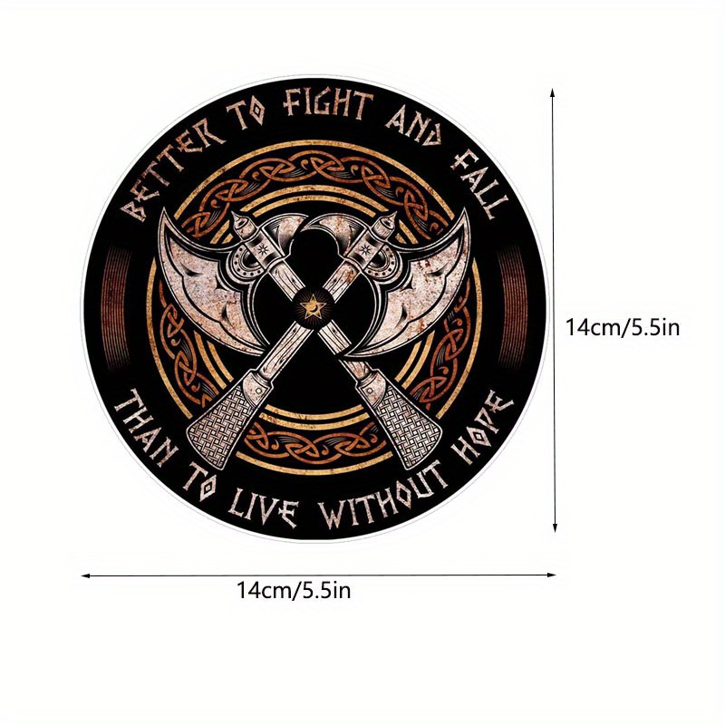 Viking Axe Better Fight Fall Live Without - Temu Ireland