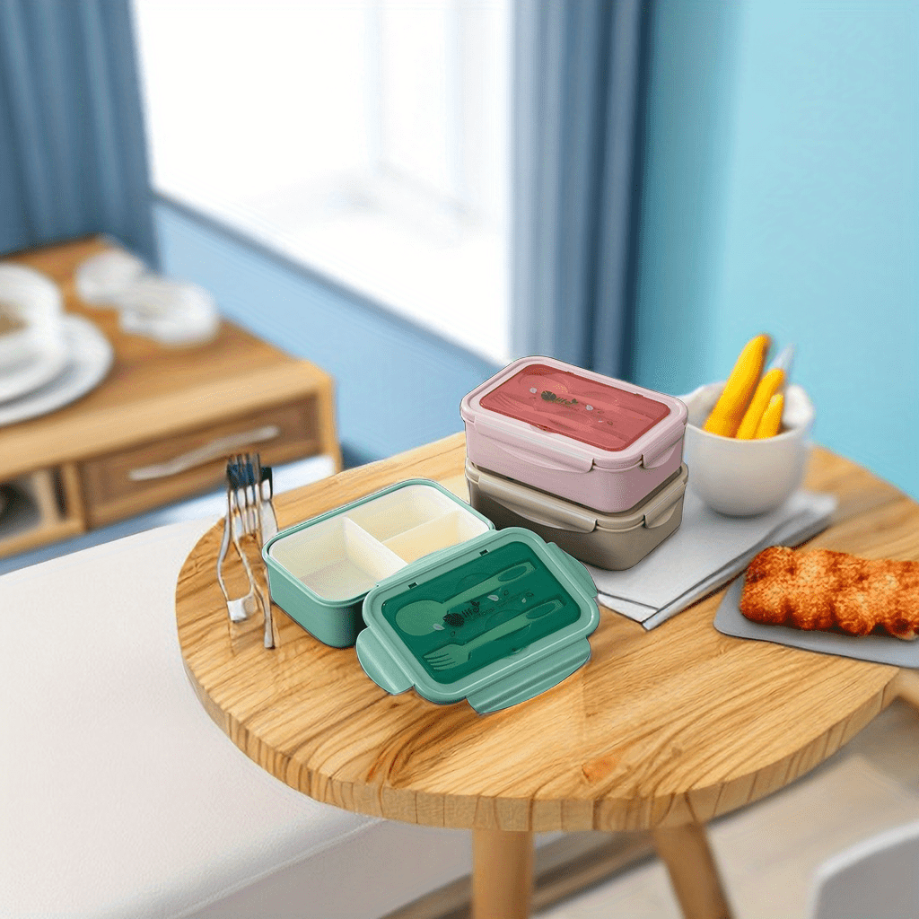 Microwave Oven Heating Lunch Box Bento Box Rectangular Fruit - Temu ...