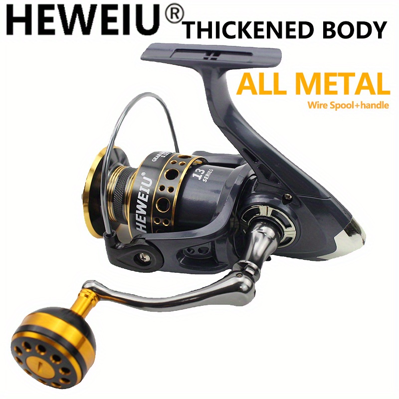 long casting metal fishing reel 5.2:1 gear ratio spinning - Temu Norway