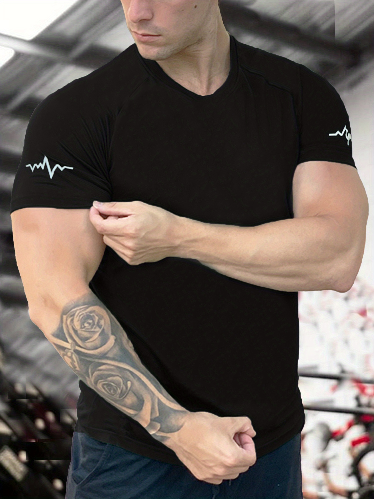 Men' Quick Dry T shirt Casual Comfy Slightly Stretch - Temu Kuwait