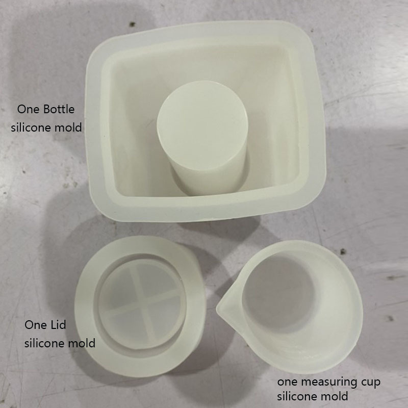 3 قطعة/المجموعة كريستال قطرة الغراء قالب زجاجة زجاجة تخزين - Temu Saudi