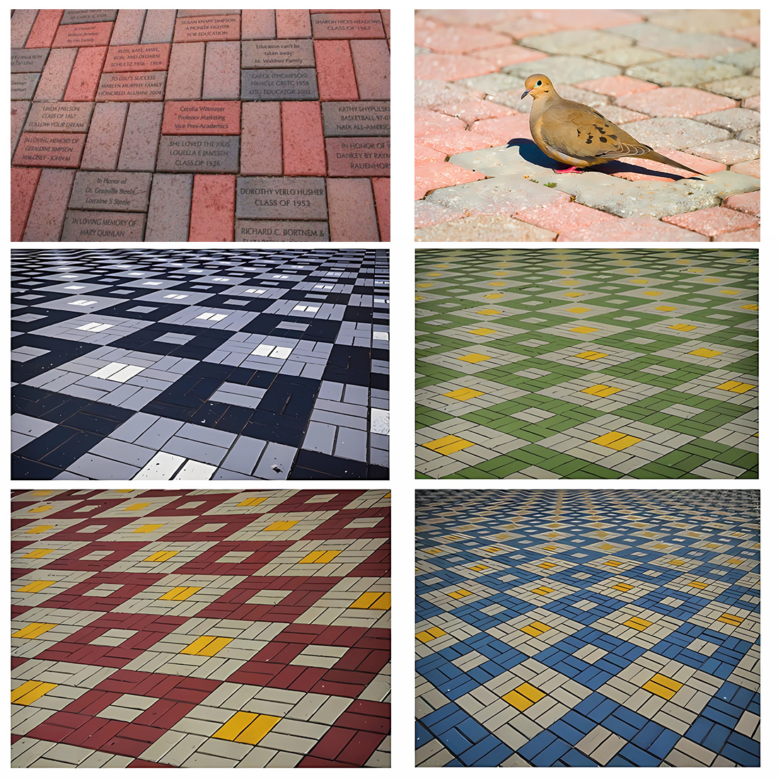 Garden Pavement Mold Walk Mould Paving Molds Reusable Stamped Concrete ...