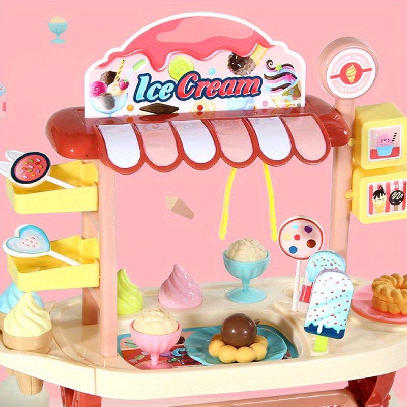 Children's Play House Simulation Ice Chewing Car Mini Candy - Temu ...