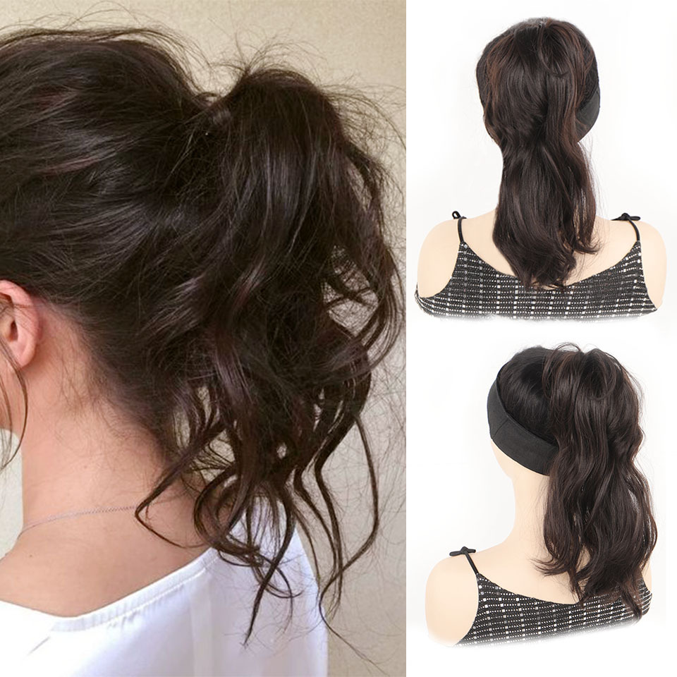 Hair Piece Braid Ponytail Extension Voluminous Wavy Curly - Temu United ...