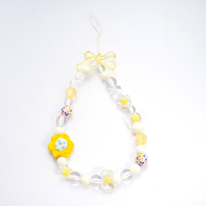 sweet cute yellow series flower shape acrylic - Temu New Zealand