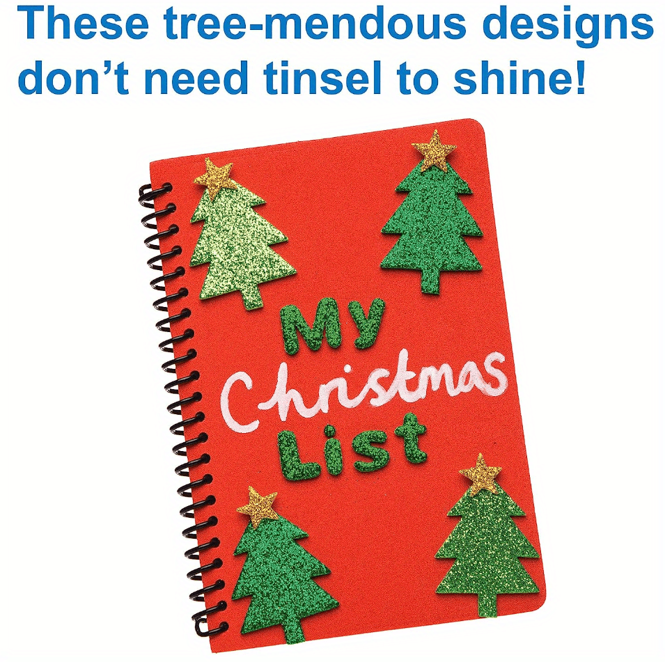 Christmas Tree Decorative Foam Stickers Self - Temu