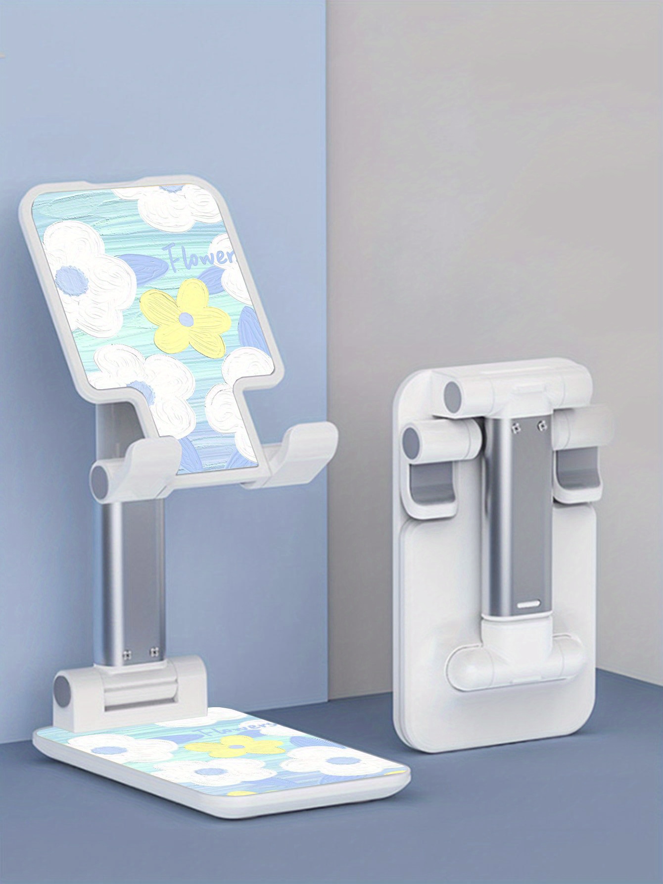 Cute White Yellow Flower Phone Holder - Temu United