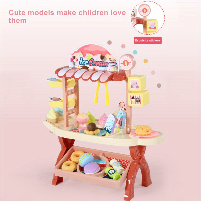 Children's Play House Simulation Ice Chewing Car Mini Candy - Temu ...