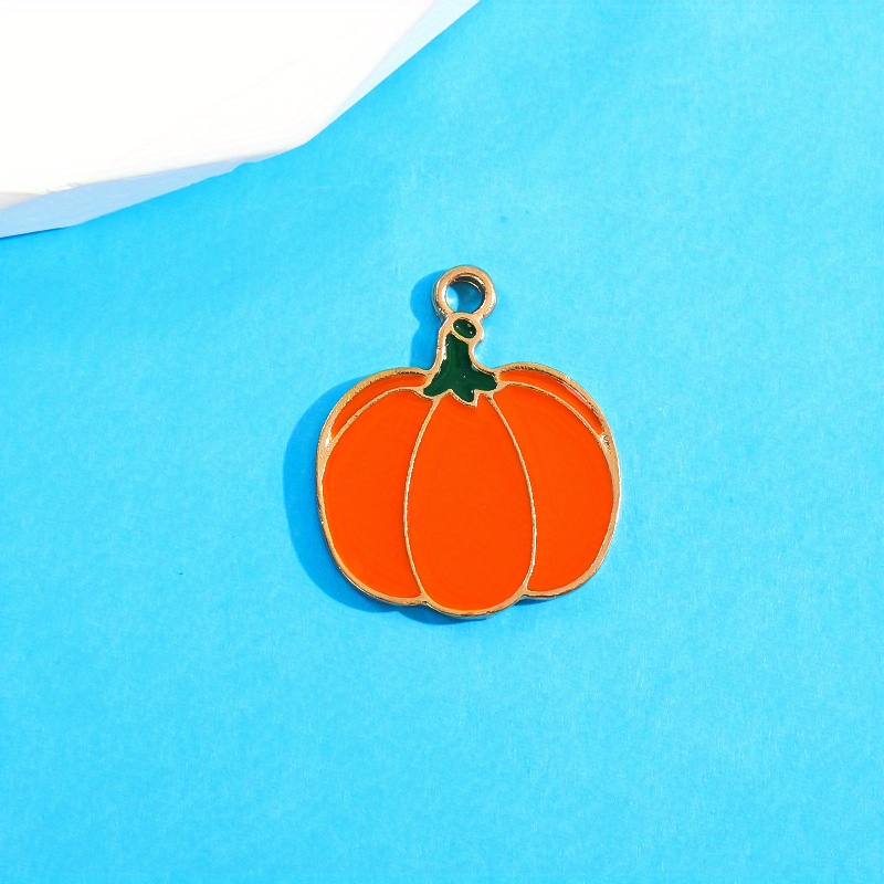 Halloween Thanksgiving Style Cute Pumpkin Design Alloy - Temu Canada