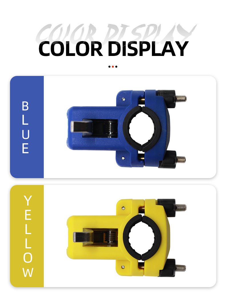 Non-slip Fishing Rod Clamp Bracket, Aluminum Alloy Fishing Rod Rack ...