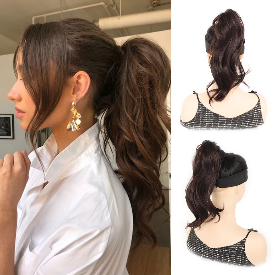 Hair Piece Braid Ponytail Extension Voluminous Wavy Curly - Temu United ...