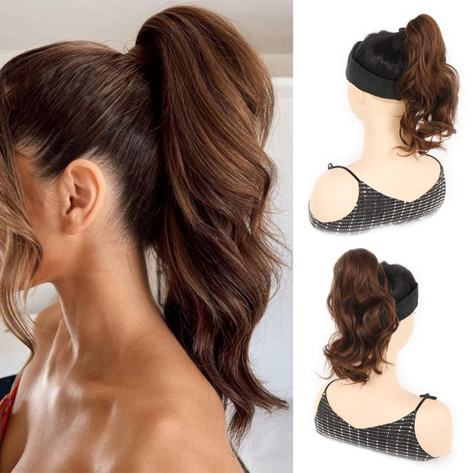 Hair Piece Braid Ponytail Extension Voluminous Wavy Curly - Temu United ...