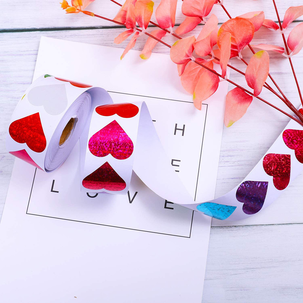 love heart shaped valentine's day sticker sealing sticker 8 - Temu Ireland