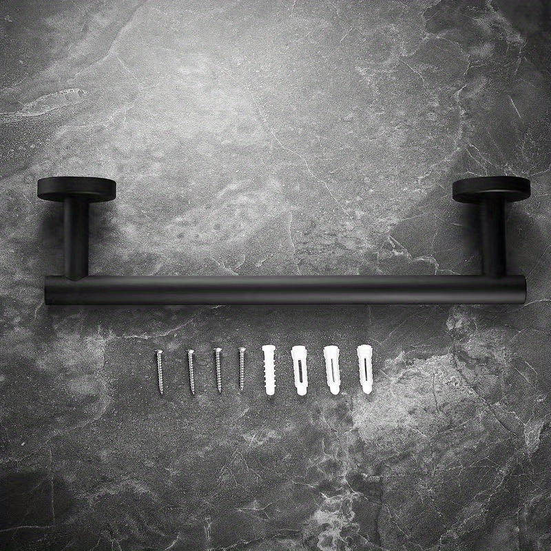 Single Rod Towel Bar Stainless Steel Shower Towel Rack - Temu