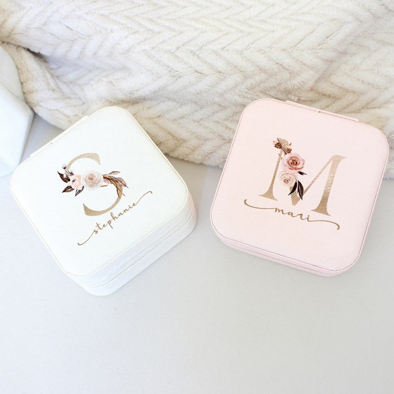 Personalised Jewellery Box Travel Jewelry Case Custom Made - Temu United
