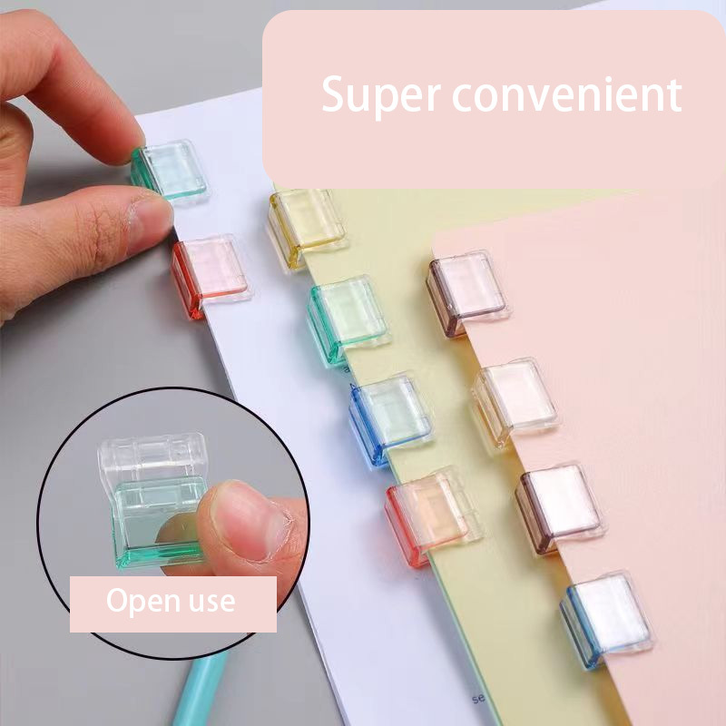 random transparent push clip ticket clip paper storage clip - Temu Norway