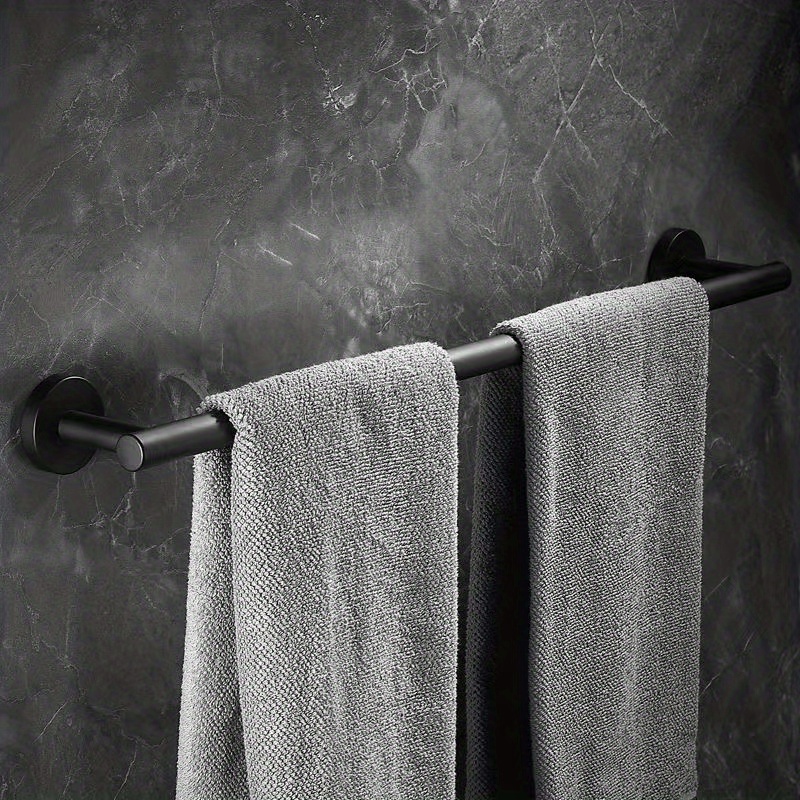 Single Rod Towel Bar Stainless Steel Shower Towel Rack - Temu