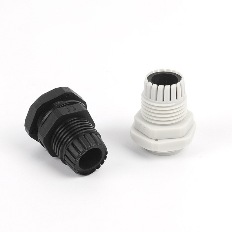 50pcs Waterproof Cable Connector Waterproof Black Plastic Nylon ...